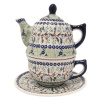 комплект чайник и чайная пара "эгоист" C027 KK03 Можжевельник